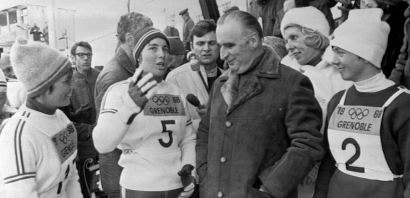 M.Goitschel aux Jeux olympiques de Grenoble (1968) | Institut Georges ... M.Goitschel aux Jeux olympiques de Grenoble (1968) | Institut Georges ...